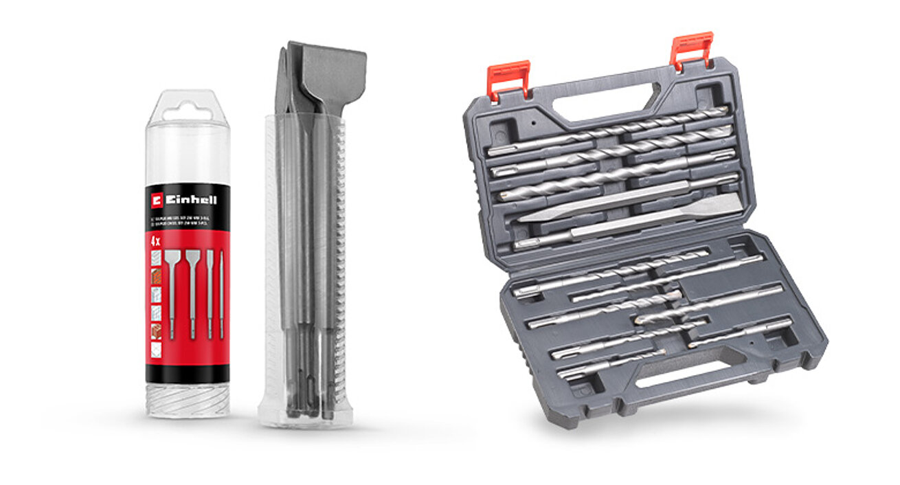Drill bits and chisels for rotary hammers | Einhell.at