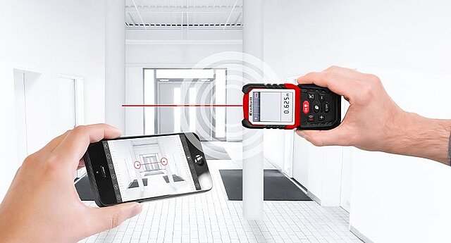 High-quality measuring equipment with laser technology | Einhell.at