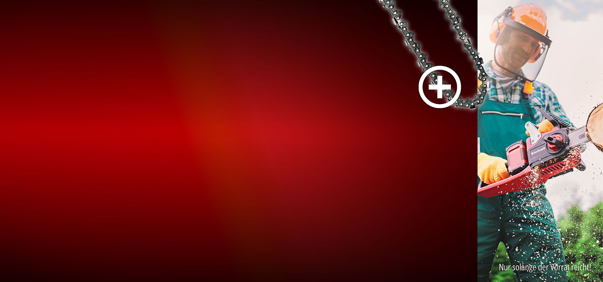 Kaufe kraftvolle Kettensägen von Einhell | Einhell.at