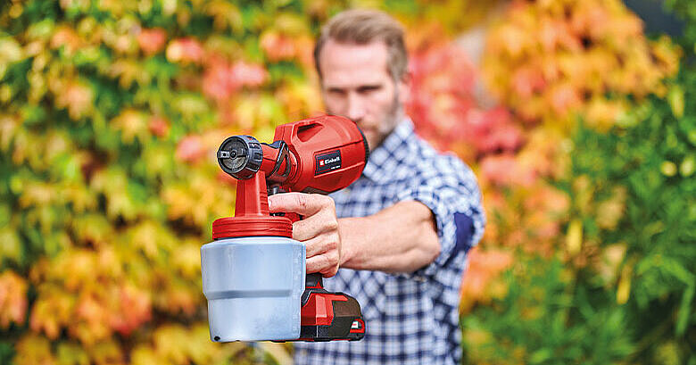 Practical accessories for paint sprayers | Einhell.at