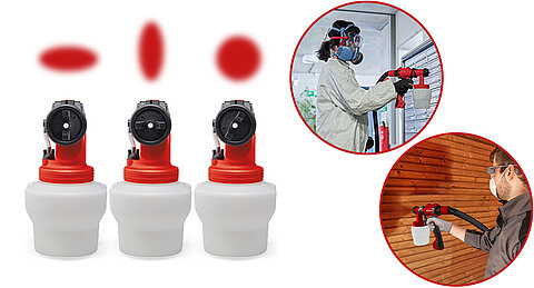 Practical accessories for paint sprayers | Einhell.at