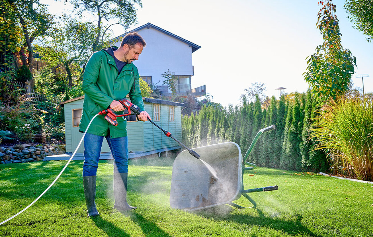Efficient cleaning with the high-pressure cleaner | Einhell Blog